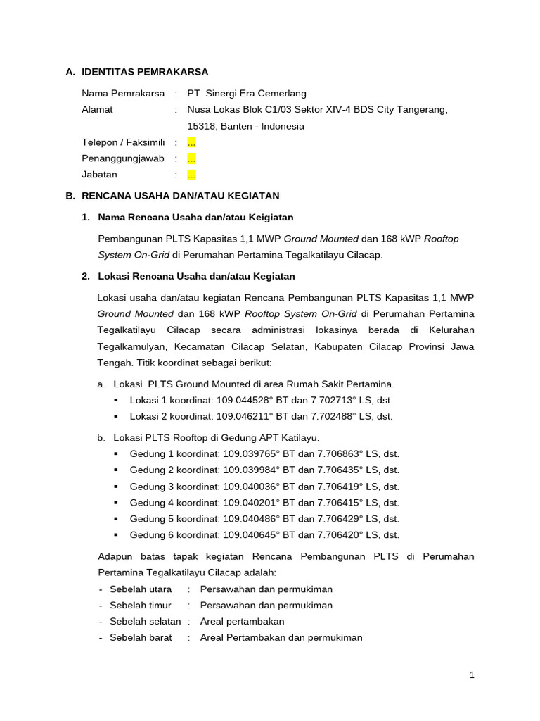 01 PLTS - Rev 1 | PDF