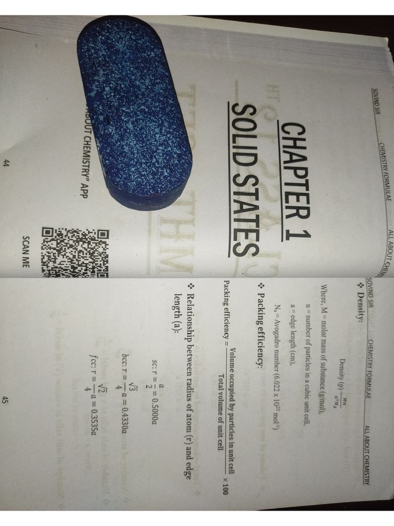 12th Chem Formula Book | PDF