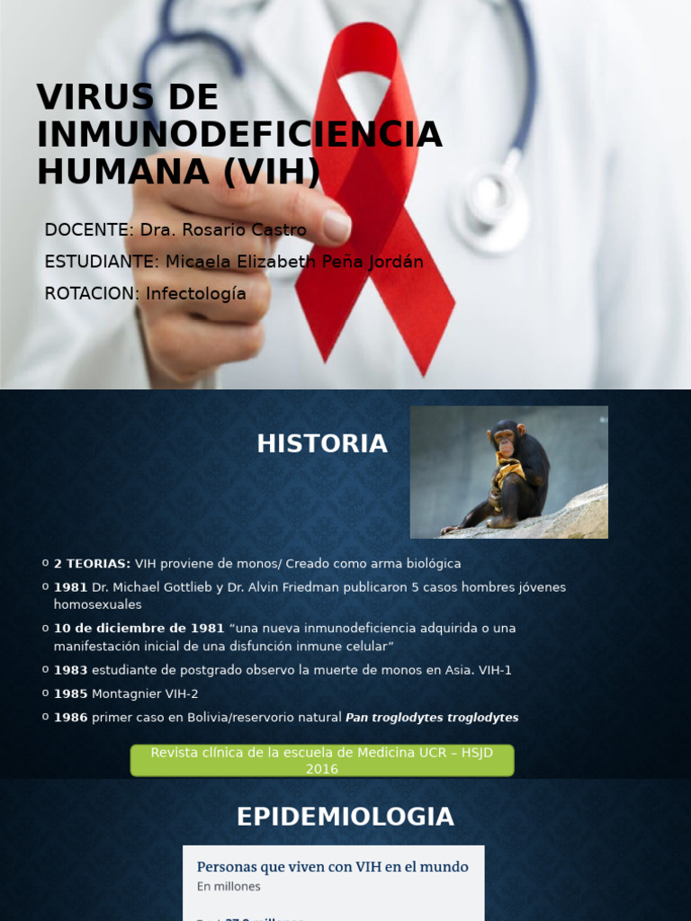 Virus de Inmunodeficiencia Humana (Vih) | PDF | VIH | Biología