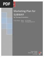 Subway SWOT and PESTLE Analysis 2023 | PDF | Swot Analysis | Restaurants