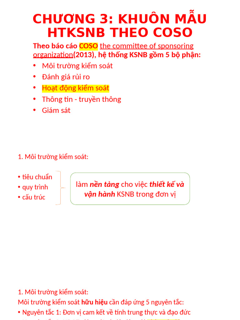 CHƯƠNG 3 KSNB | PDF