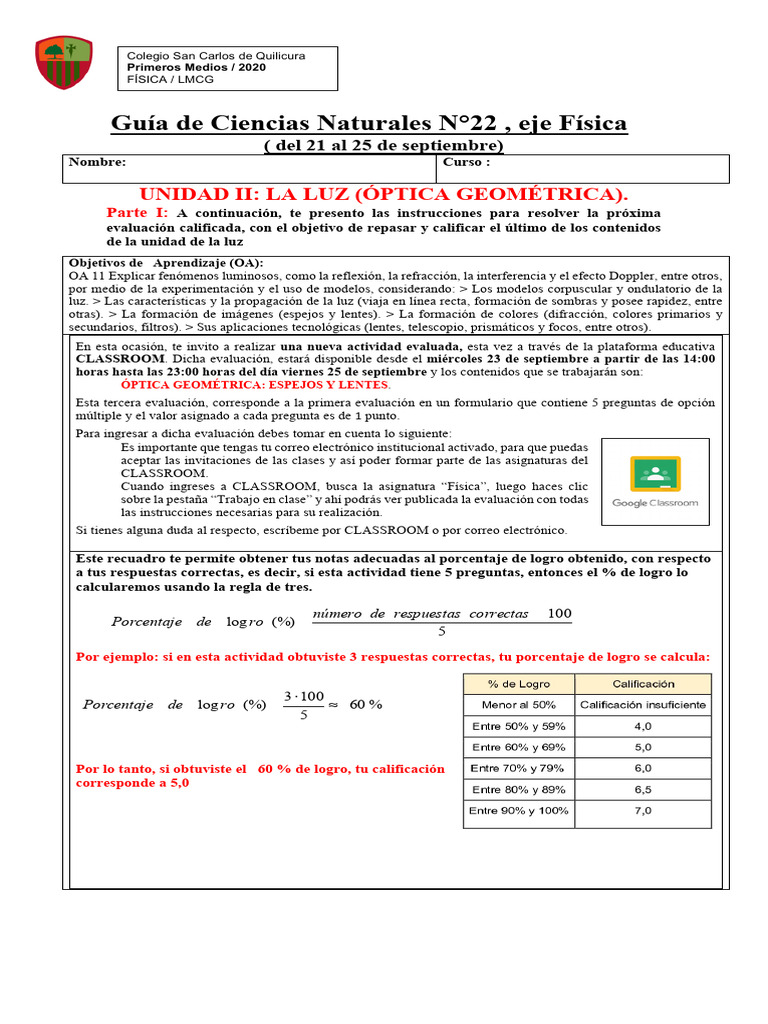 IoFISICA_RETROALIMENTACION-GUIA-No21-Y-GUIA-No22-CON-CLASE-ONLINE_21-AL-25-SEPTIEMBRE | PDF ...