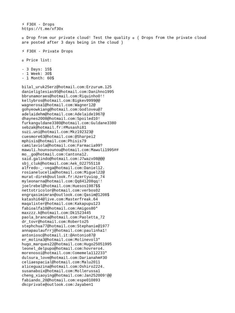 1.5k Hotmail HQ @realf30x | PDF