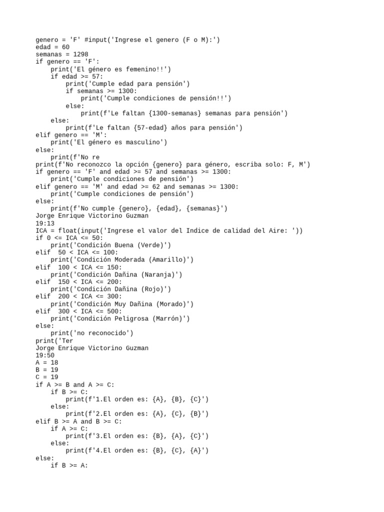 Codigo Compartido El Profe | PDF