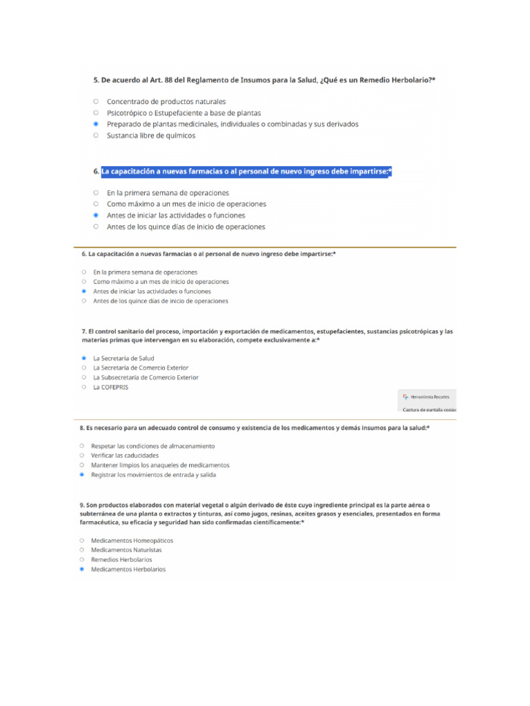 Cuestionario SICAD | PDF