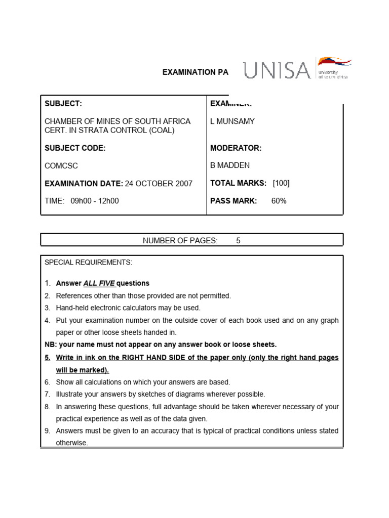 Scc Coal Oct2007 Pdf Coal Mining Mining