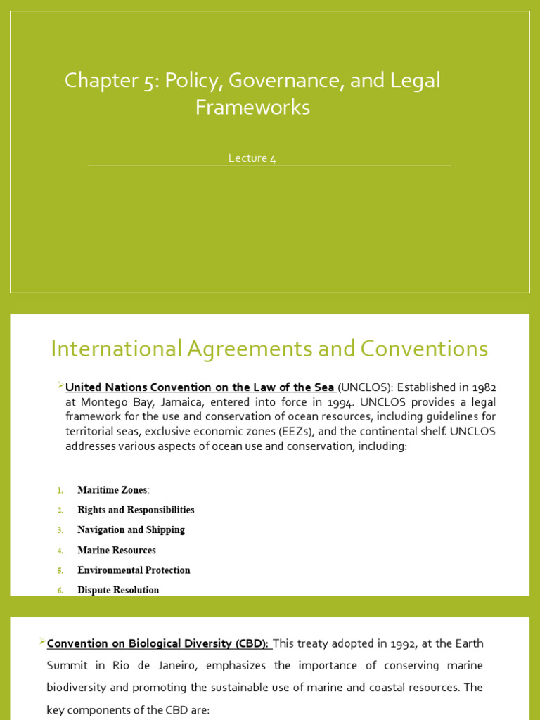 Chapter 5 Policy, Governance, And Legal Frameworks.pptx | PDF | United ...