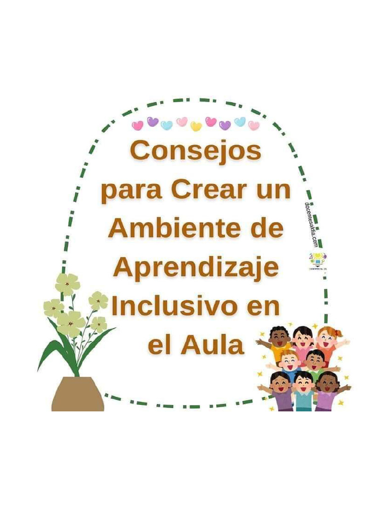 Consejos para Crear Un Ambiente Inclusivo en El Aula | PDF