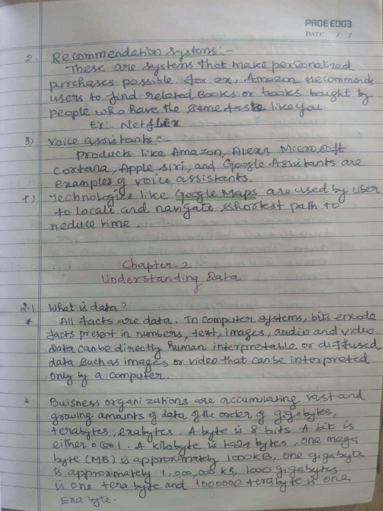 ML Module1 (Ch-02) | PDF