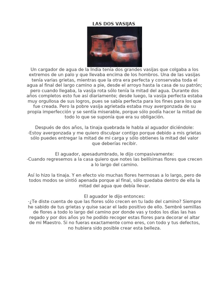 Las Dos Vasijas Pdf