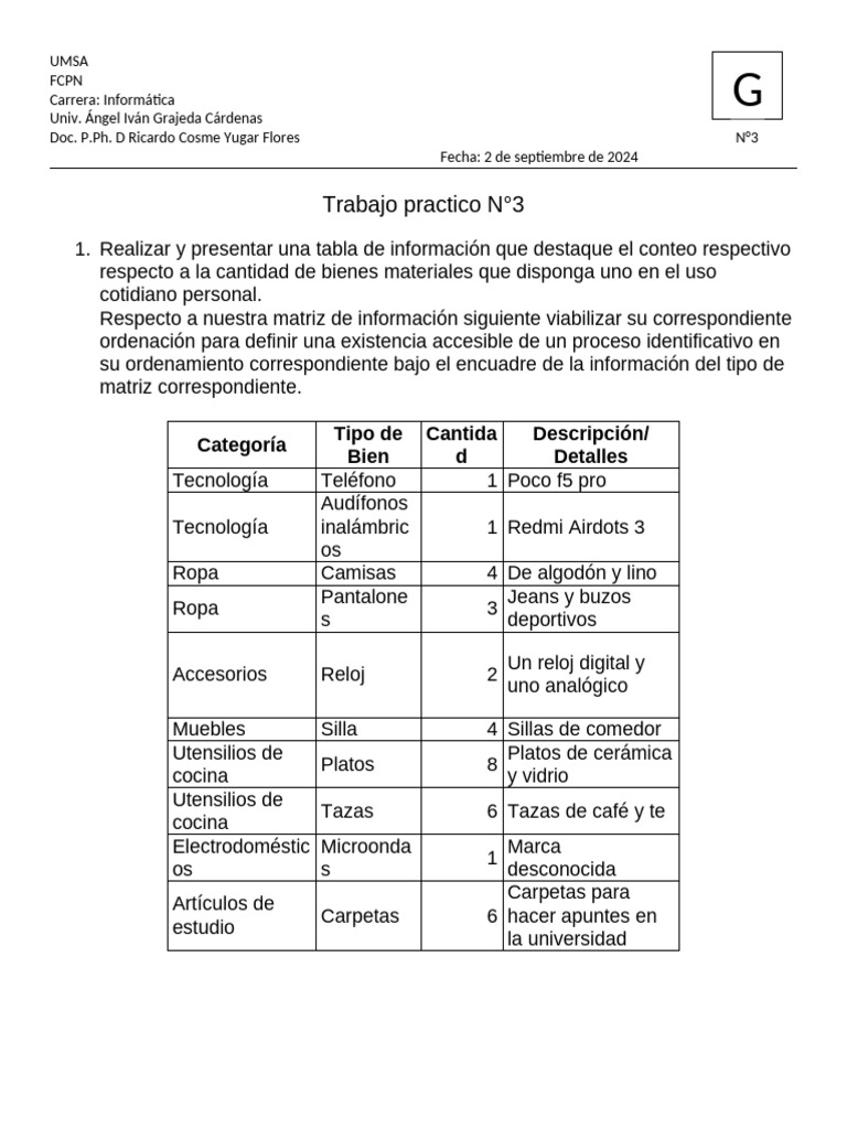 Tercera Tarea Estadistica | PDF