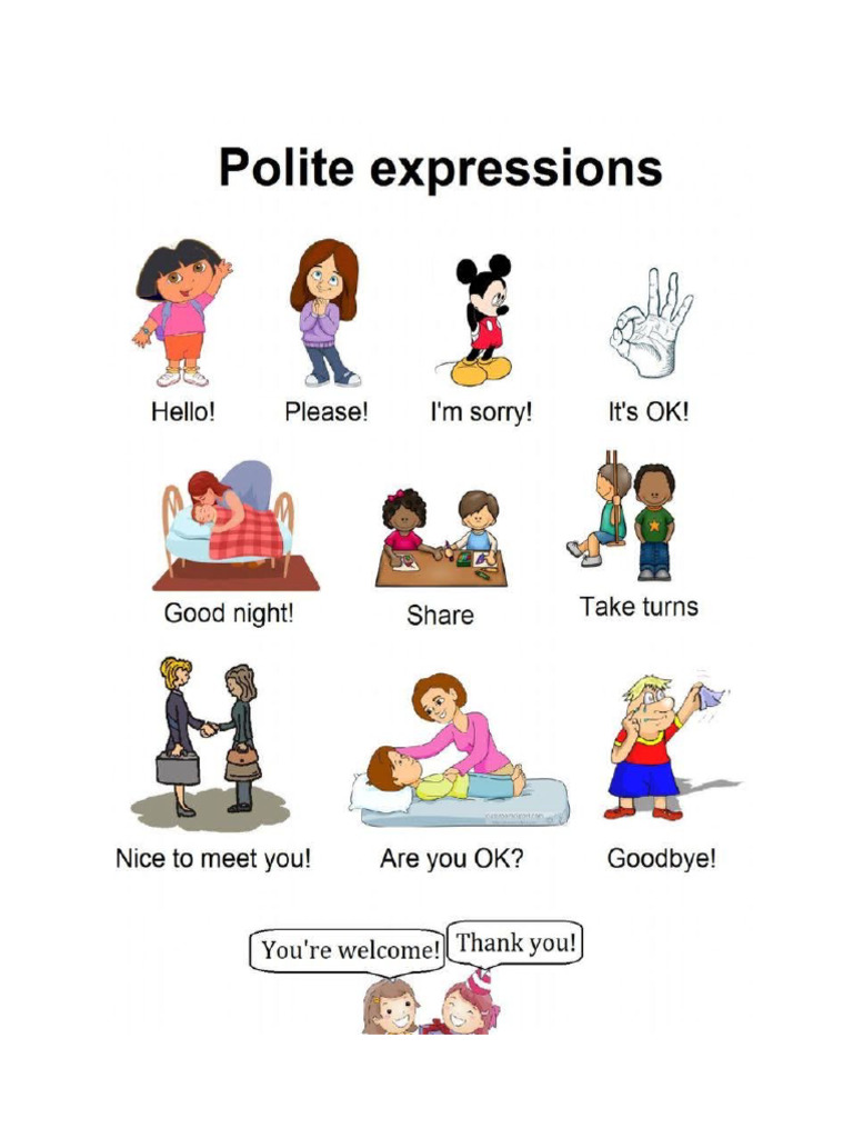 Polite Expressions | PDF
