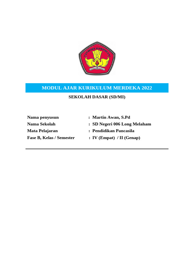 MODUL AJAR Supervisi | PDF