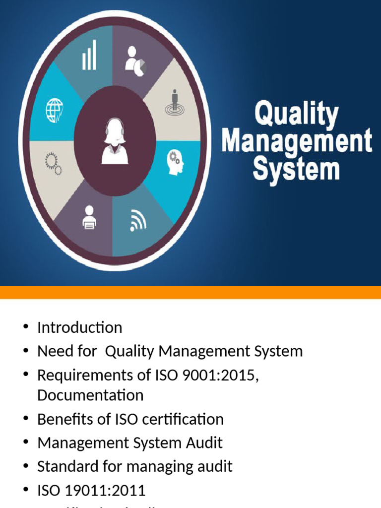 Module 3-Quality Management System (QMS) | PDF | Audit | Quality ...