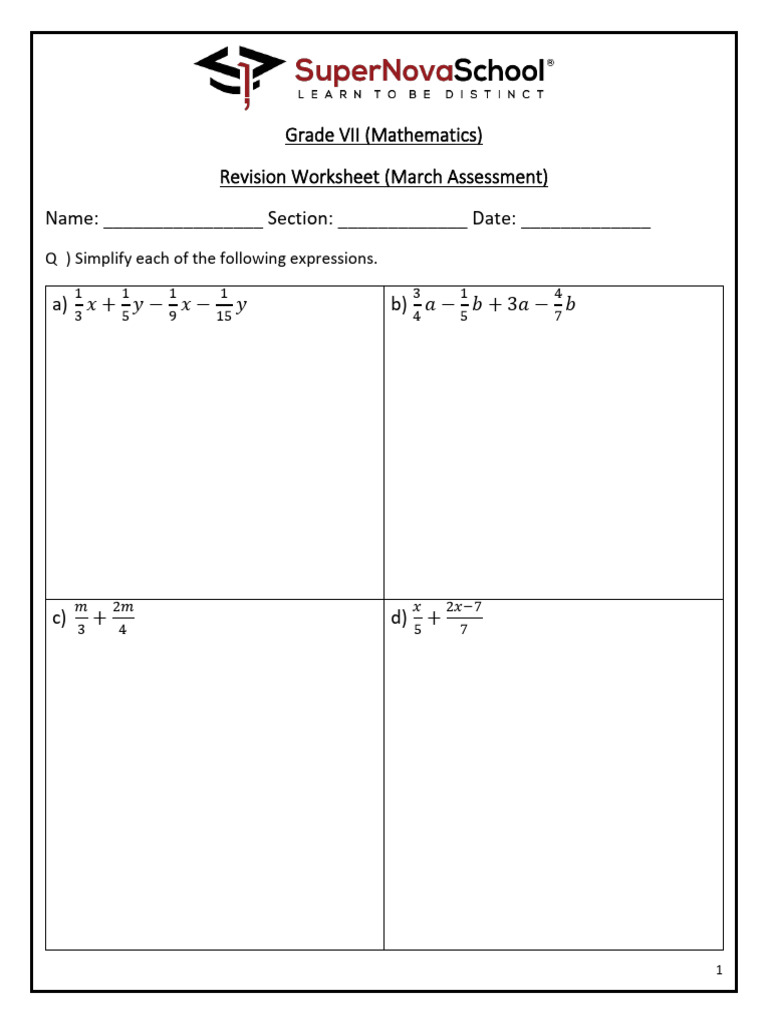 March Assessment Revision WS | PDF | Area | Euclidean Plane Geometry