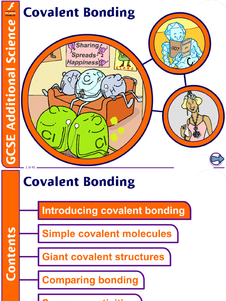 Covalent Bonding v1.1 | PDF | Chemical Bond | Covalent Bond