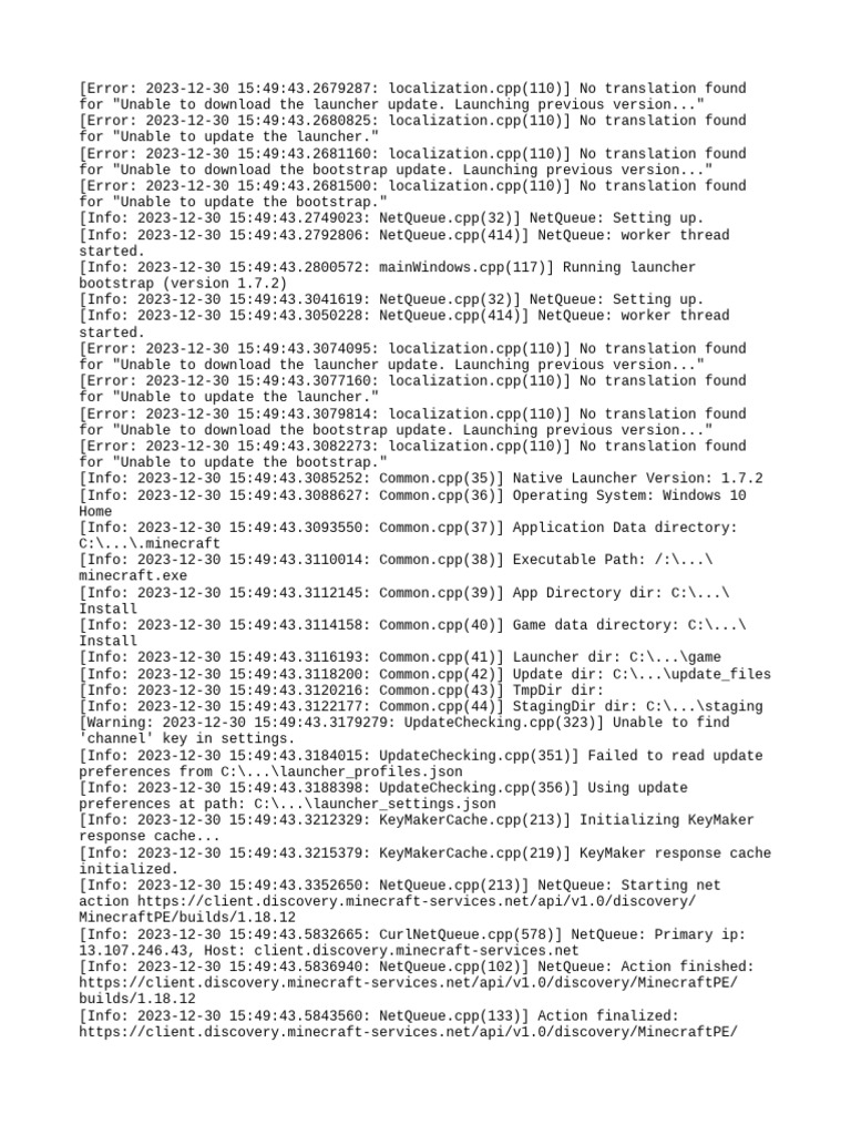 Launcher Log3 | PDF | Ibm Pc Compatibles | Software Engineering