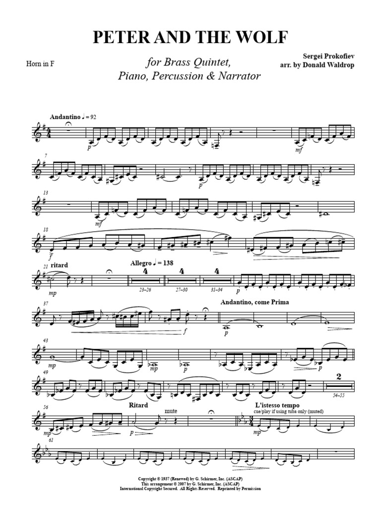 05prokofiev Peter-Horn | PDF | Tempo | Musicology