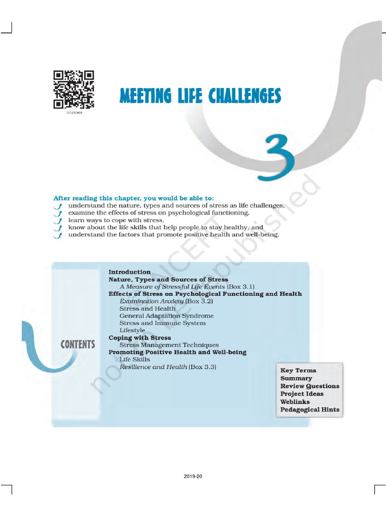 meeting life challenges | PDF
