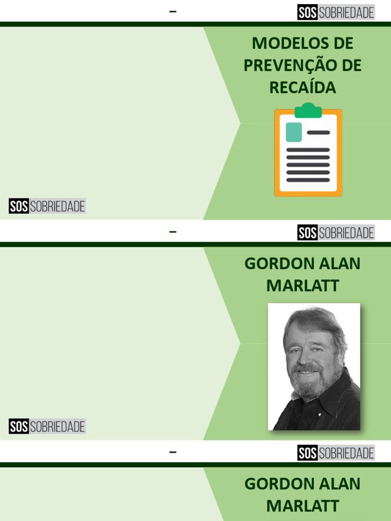 Capítulo 03-Aula 05-Modelos de Prevenção de Recaída - PPR | PDF