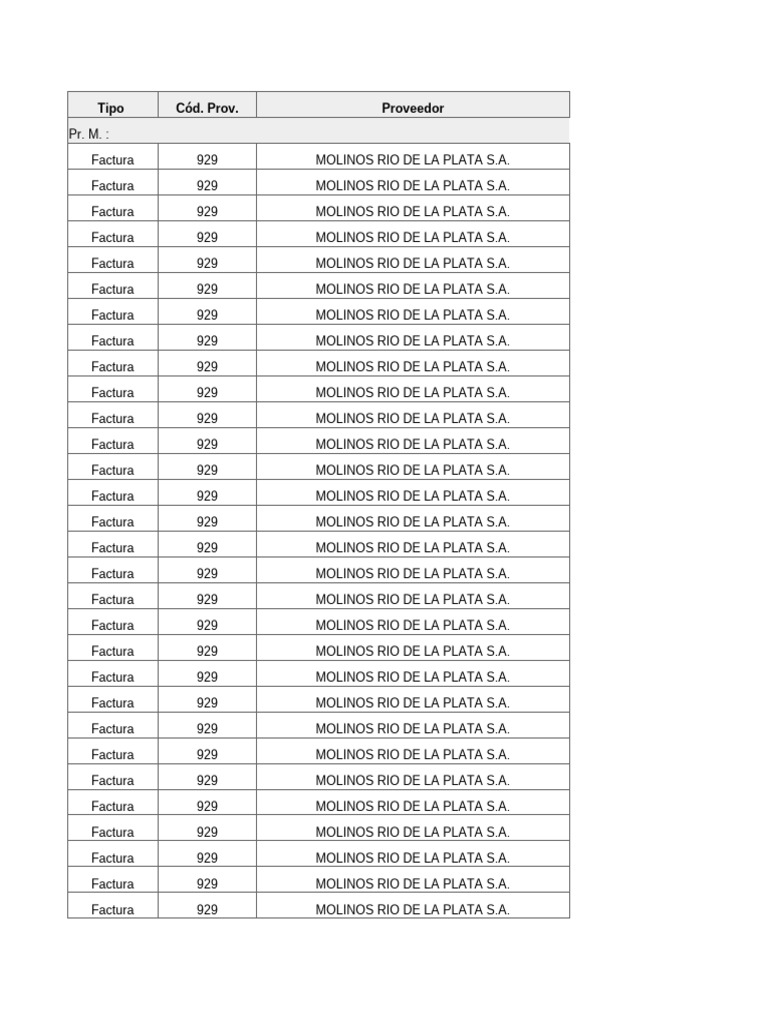 Documentos - Grilla | PDF