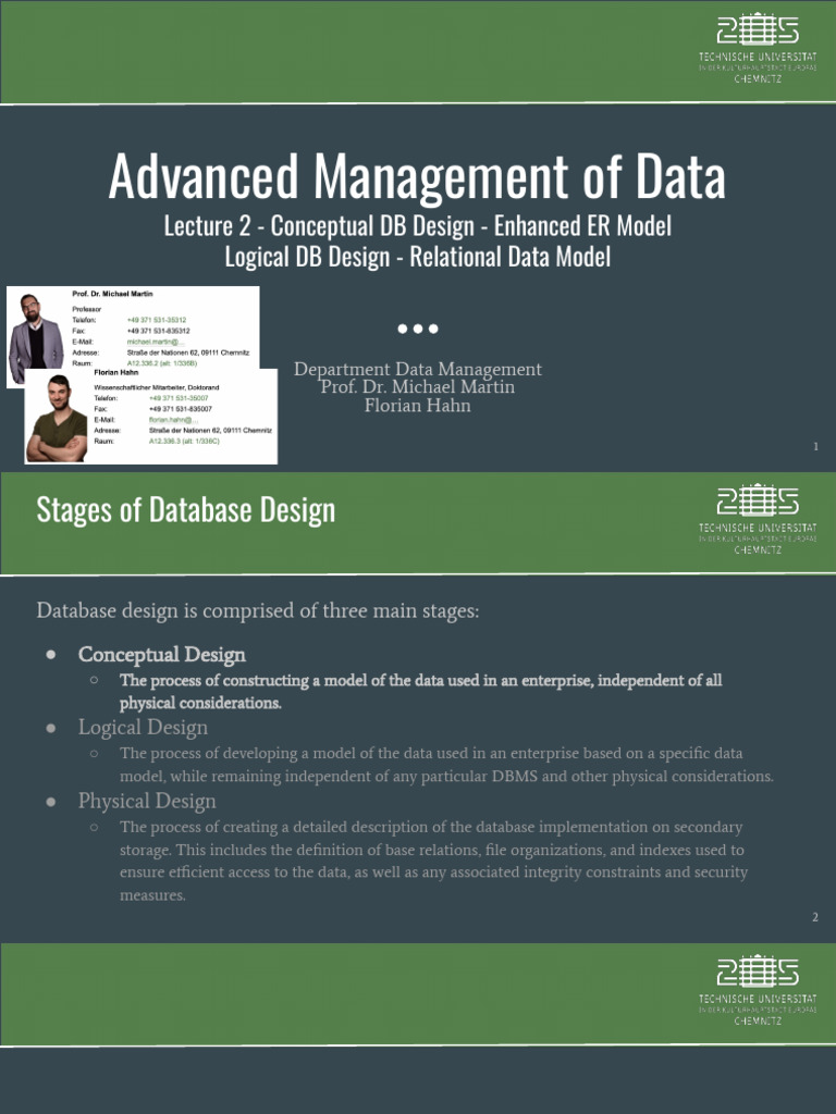 2024 10 AMD-VL02 EnhancedERModel | PDF | Inheritance (Object Oriented Programming) | Relational ...