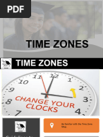 Grade 12 Tourism World Time Zones Worksheet | PDF
