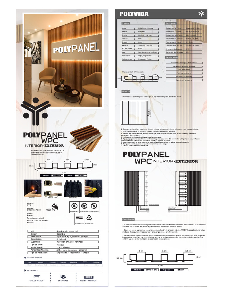 FT Polypanel | PDF | Materiales