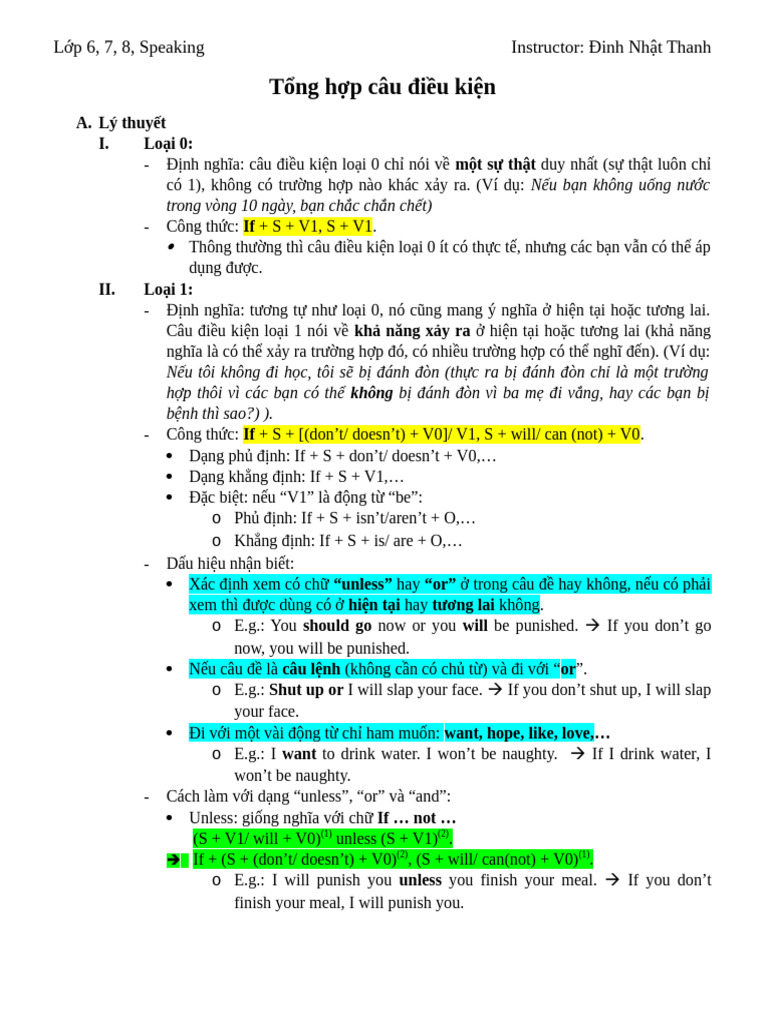 (Lesson4) Conditions | PDF