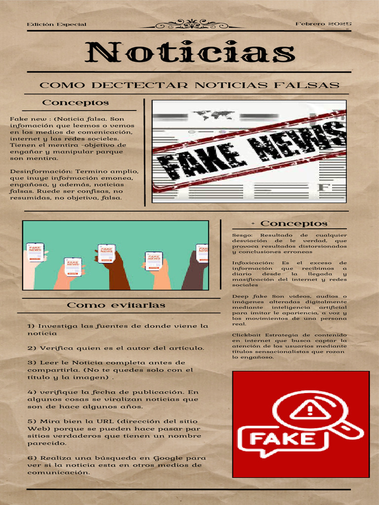 Cómo Detectar Noticias Falsas | PDF | Red mundial | Internet y web