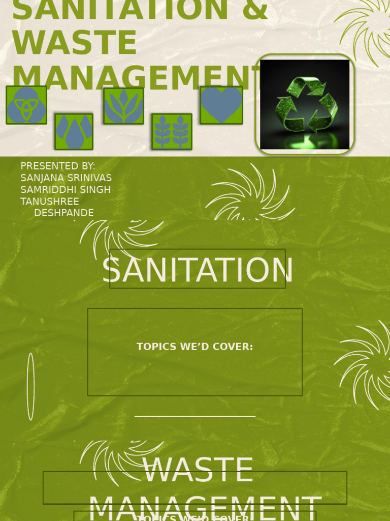 Sanitation & Waste Management | PDF | Waste | Reuse
