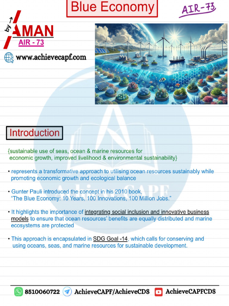 9.blue Economy | PDF