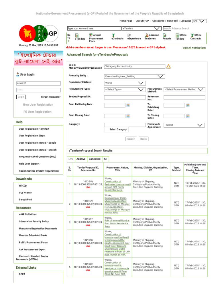 eTender Software Login Guide | PDF | Software | Computing