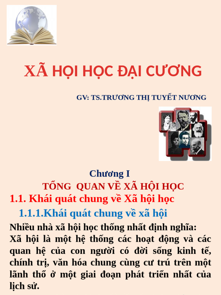 NTT - XHHĐC - T NG Quan XHH - 2024-2025 | PDF