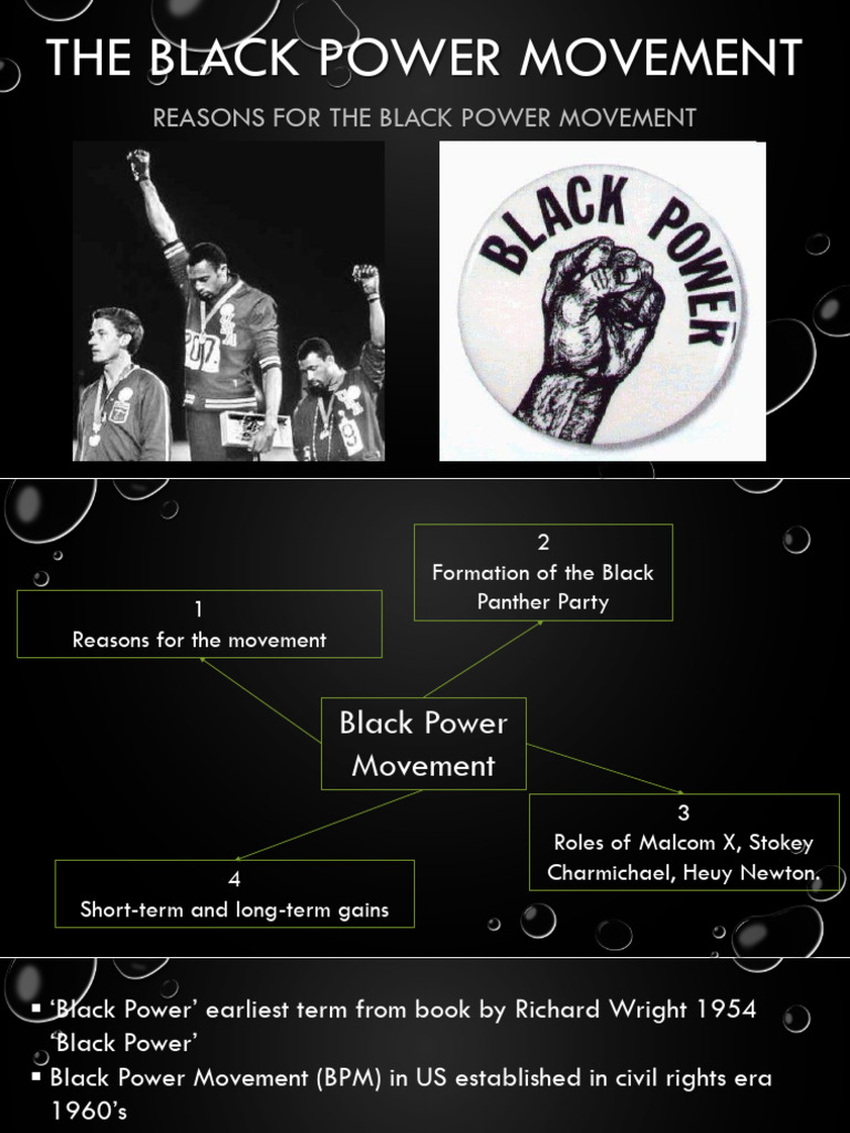 Overview of the Black Power Movement | PDF