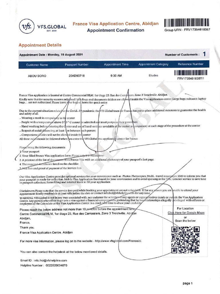 Vfs Global - Compressed | PDF