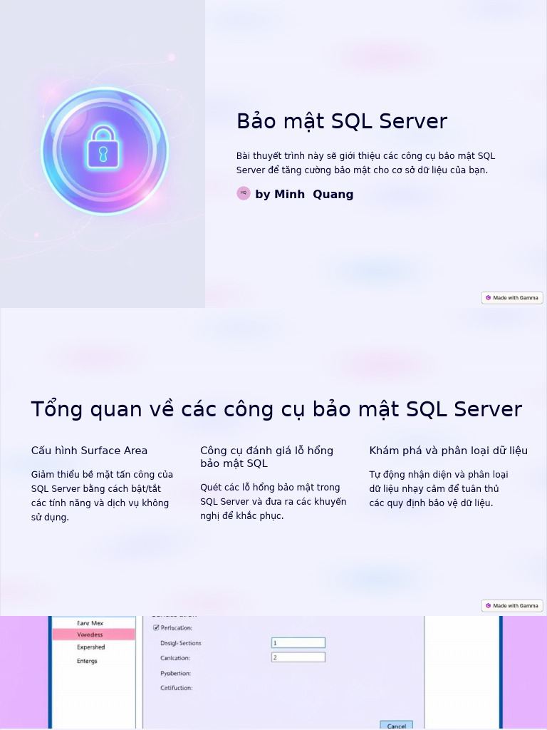 Bao Mat SQL Server | PDF