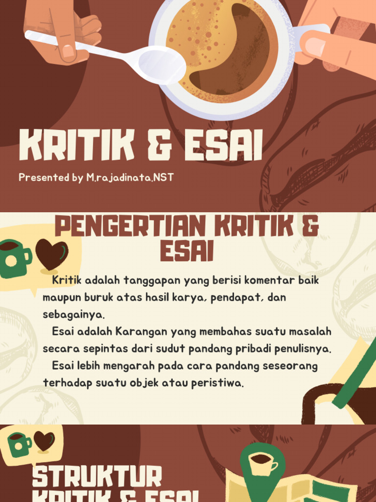 ppt kritik & esai (2) | PDF