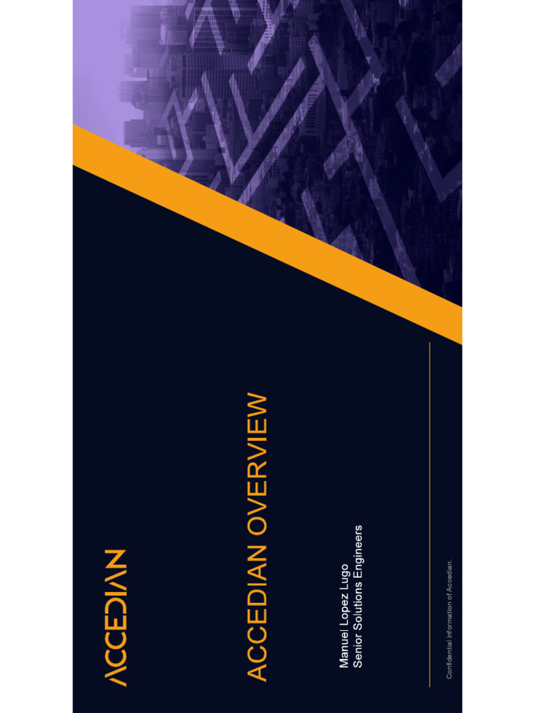 Solución Accedian | PDF