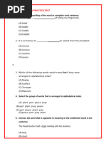 P3 Oral Skills Exam Practice | PDF | Vocabulary | Cognition