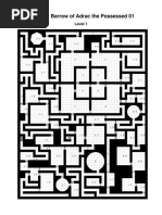Castle Ravenloft Map Overview | PDF | Room | Architectural Elements