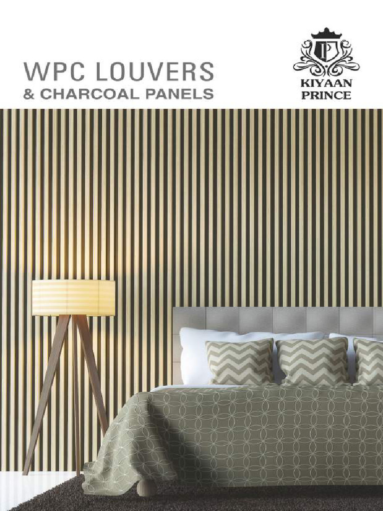 Kiyaan Prince WPC Louvers & Charcoal Panels Catalogue SEP 2023 | PDF