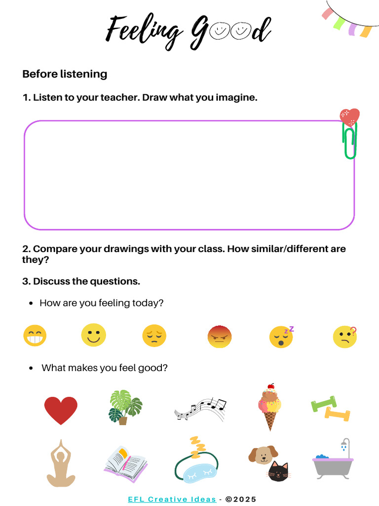 Feeling Good - Ss Worksheet | PDF