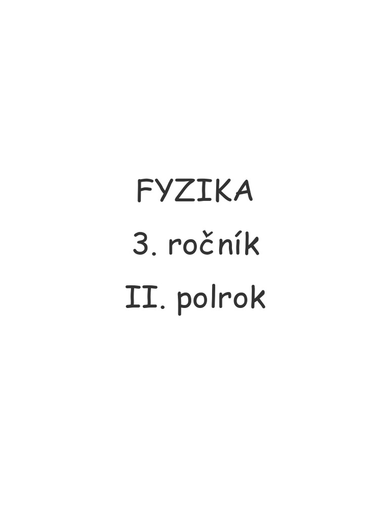 Magnet, Svetlo, Optika, Kvantová Fyzika - 240429 - 100523 | PDF