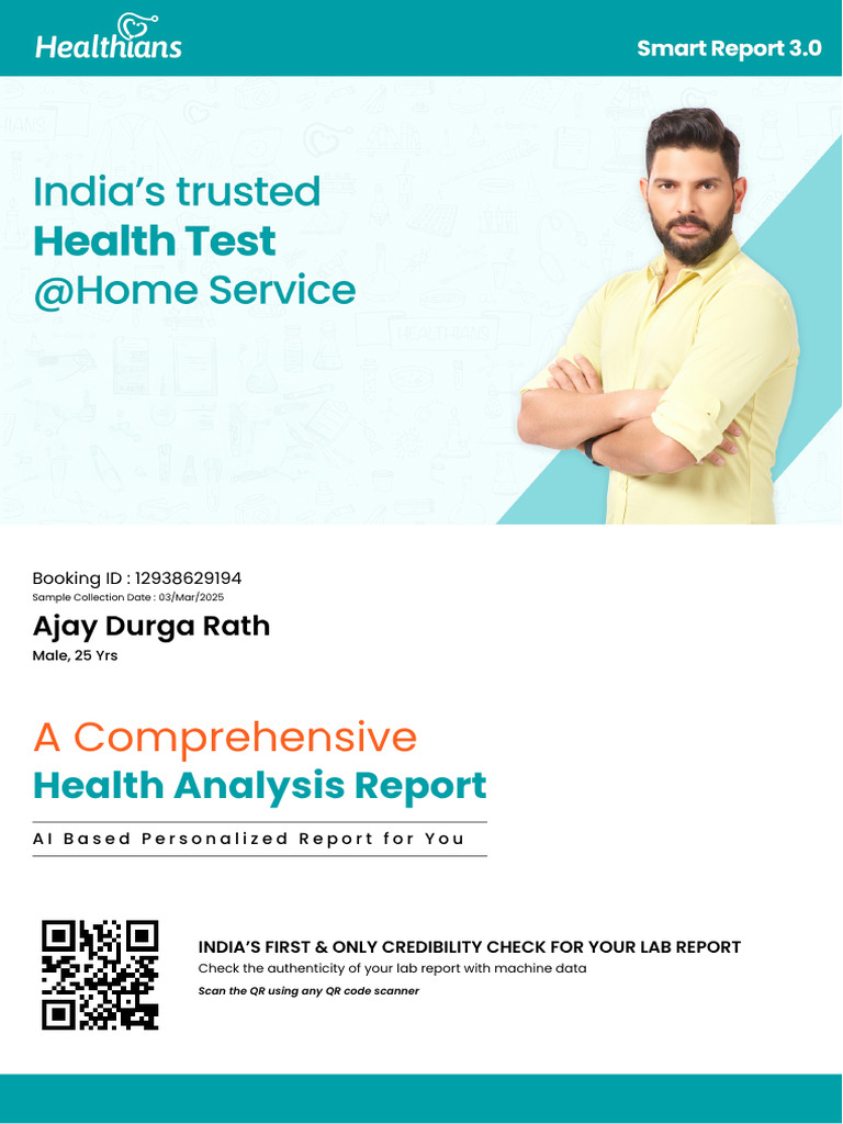 A Comprehensive: Health Analysis Report | PDF | Glycated Hemoglobin ...