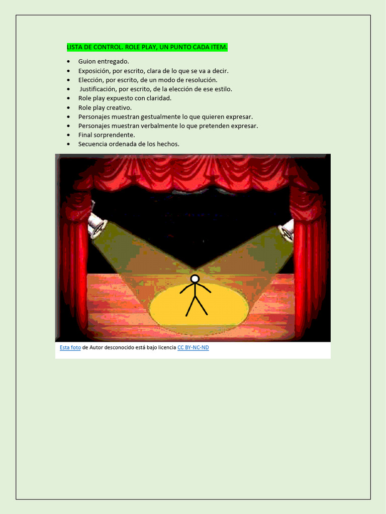 Ud3 Roleplay Listacontrol | PDF