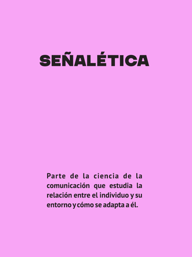 señalética | PDF