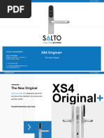 Datasheet Salto XS4 Original Plus Wide ANSI Ax6xx ENG 05 24 | PDF