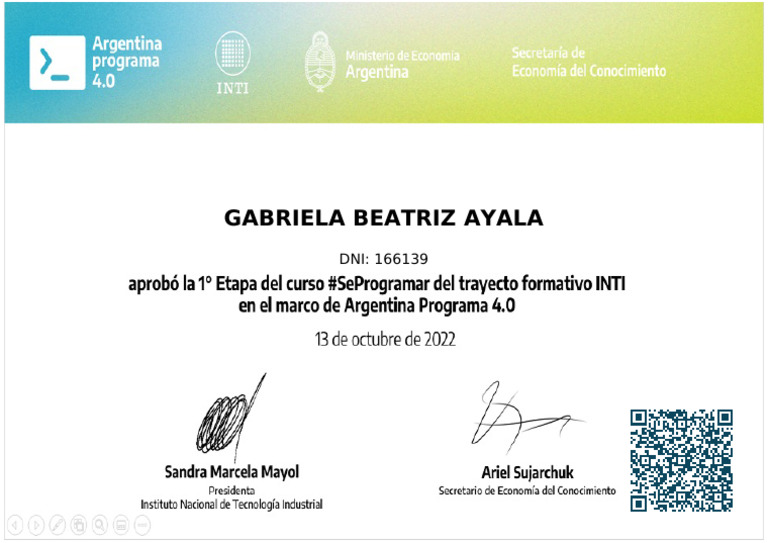 Argentina Programa 2022-2 | PDF