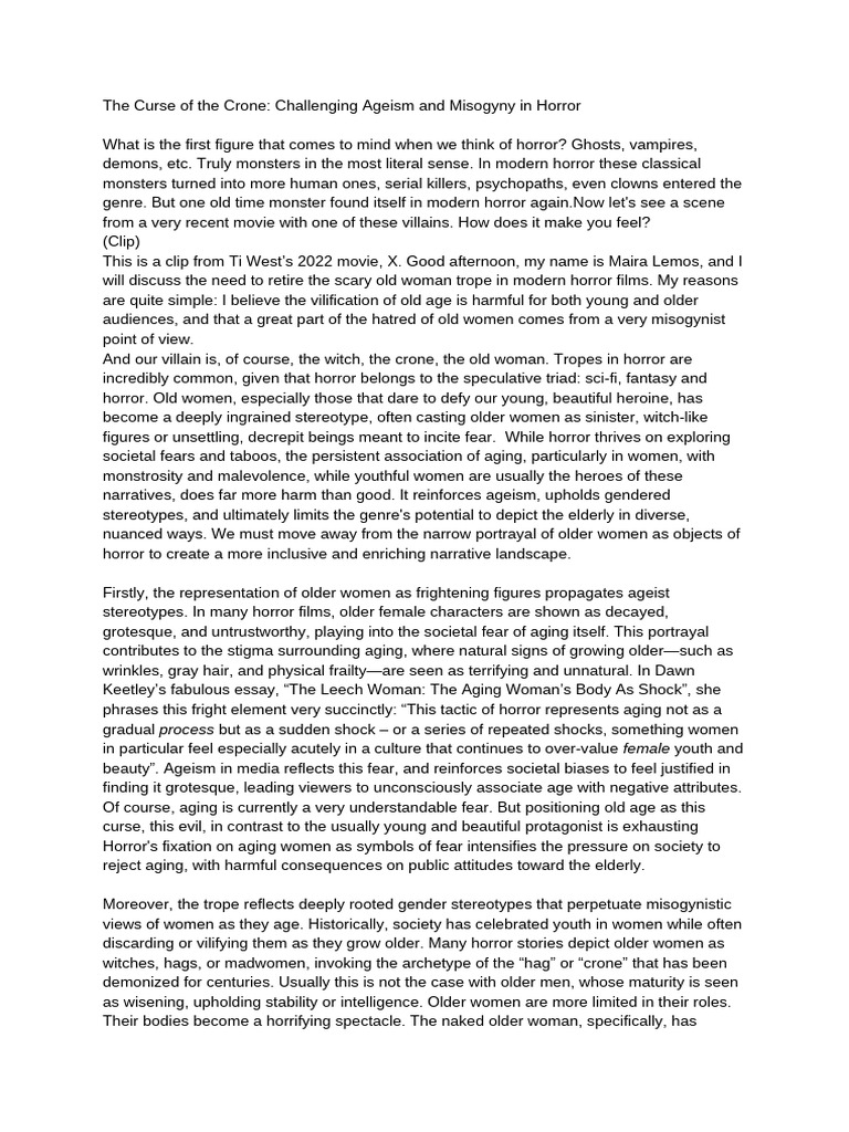 Breaking The Stereotype - Why We Must Stop Portraying Older Women As ...